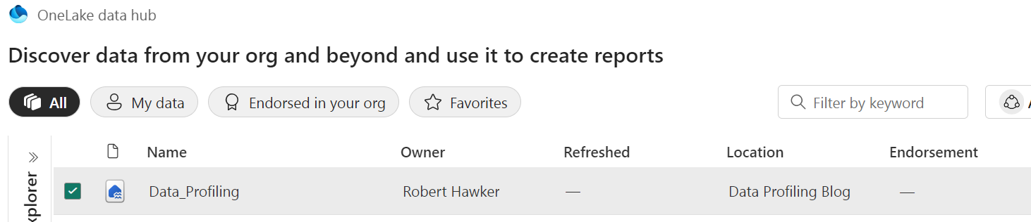 Using Microsoft Fabric for In-Depth Data Profiling – The Meloro Fabric Blog